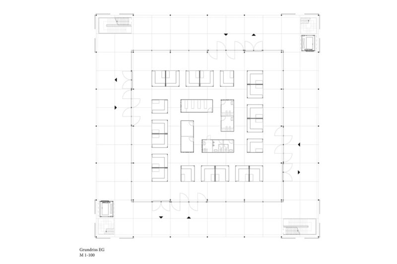 Markthalle Stuttgart - Floating Garden - bauforumstahl